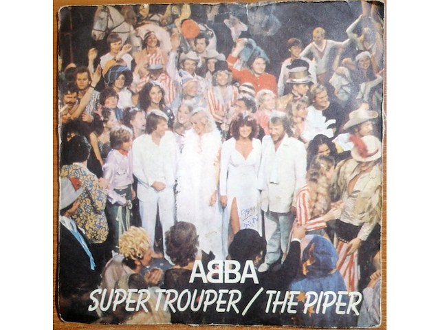 SP ABBA - Super Trouper / The Piper (1980) 1.press, VG+