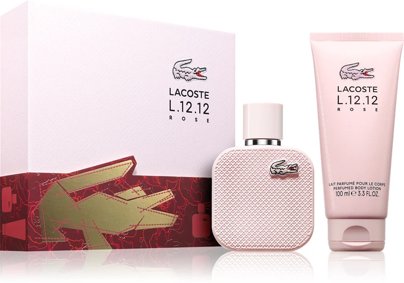 Lacoste - L.12.12 Rose edp 50ml + losion 50ml / LADY / SET