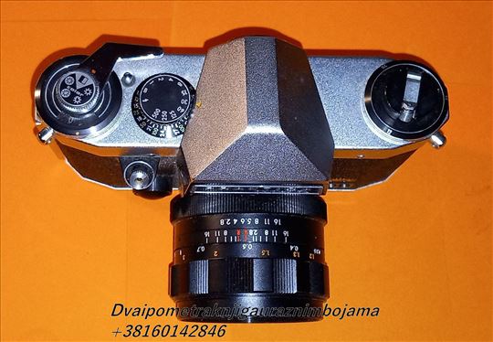 Praktica super TL Auto makinon 1:2.8 F=28 mm