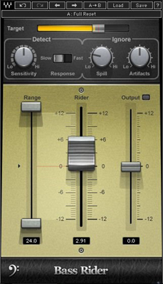 Waves Bass Rider plugin