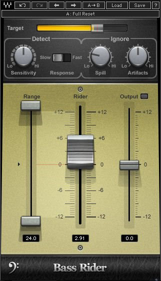 Waves Bass Rider plugin
