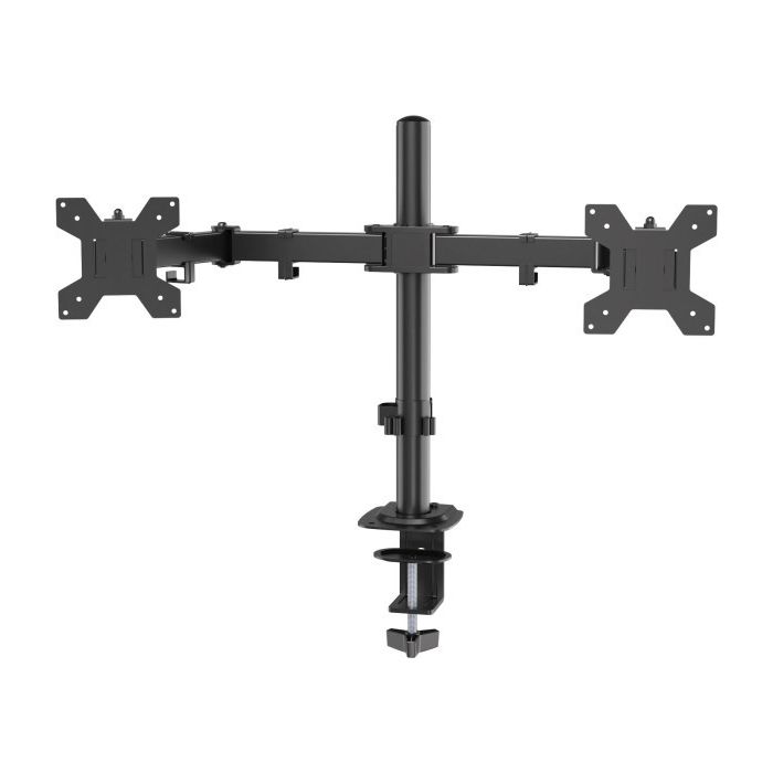 MA-D2-011 Gembird Podesivi dupli stoni drzac za monitor, tilt, 17-32 max.2x9kg