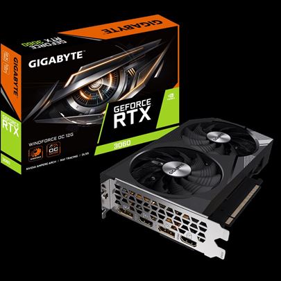 Gigabyte GeForce GV-N3060WF2OC-12GD