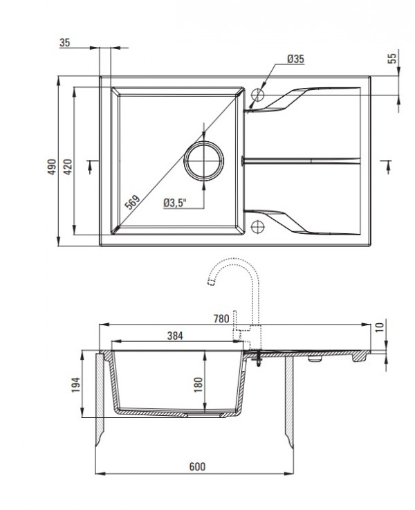 Set sudopera zqn 5113 i slavina boc n72m