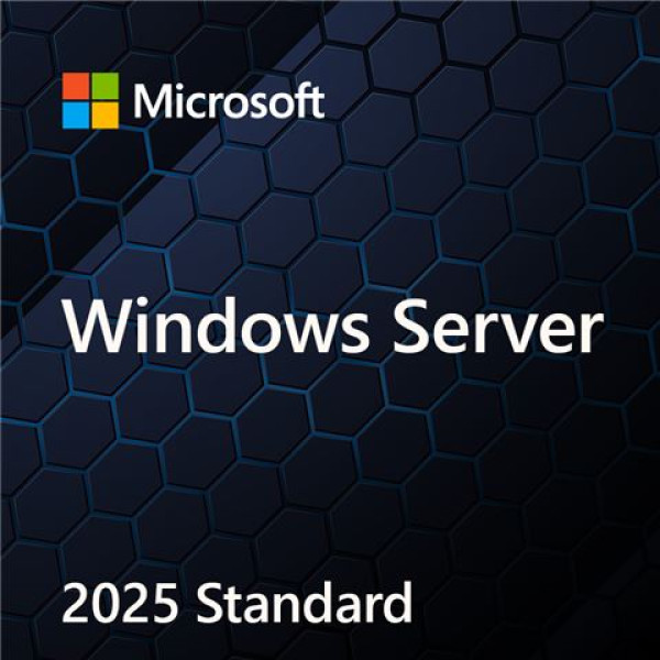 Microsoft OEM Win Server Std 2025 64Bit ENG 16C, EP2-25187