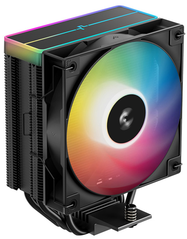 DeepCool AG400 BK ARGB V2, CPU kuler, RGB, 120mm, 500-2100rpm, LGA1700/1200/115X/AM5/AM4