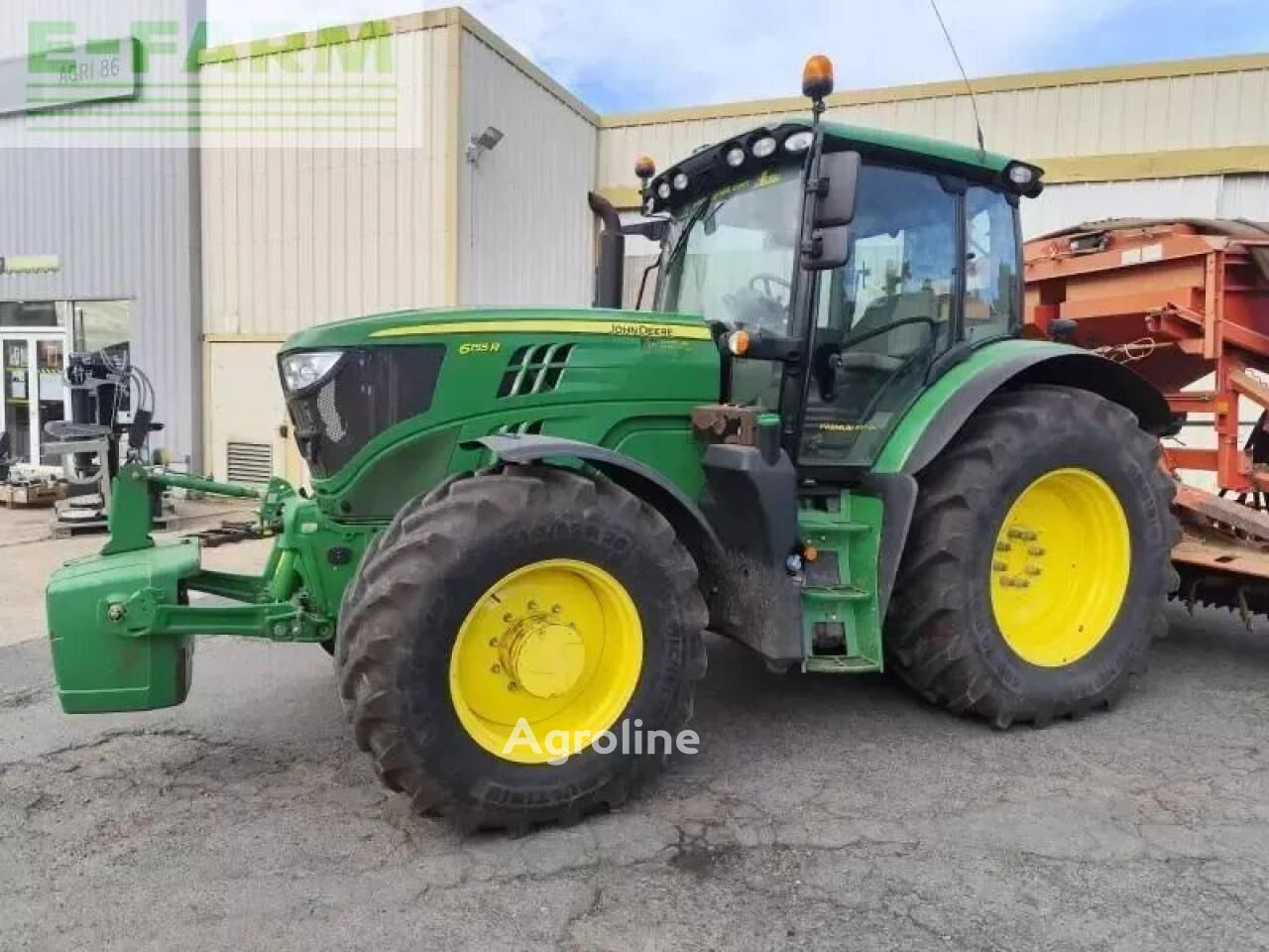 John Deere 6155r traktor točkaš