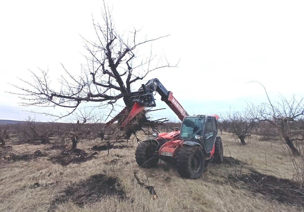 Novi Korchevatel Kleshnya 3v1 dlya Manitou presađivač stabla