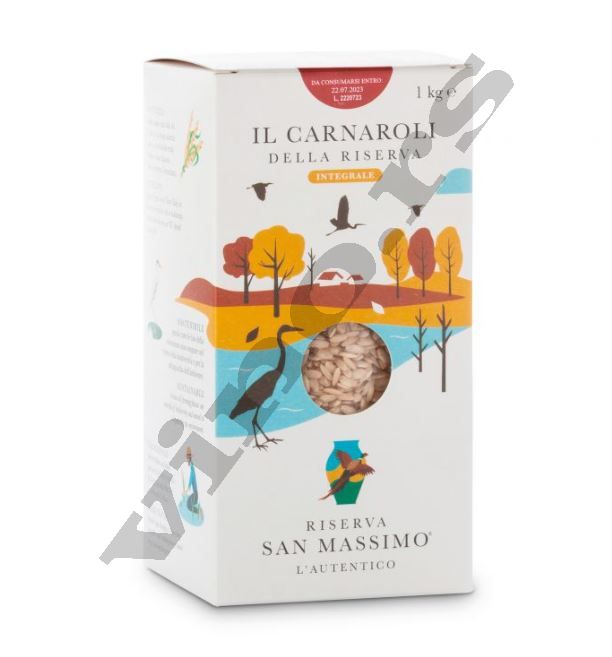 Riserva San Massimo Riso Carnaroli Integrale 1 kg pirinač