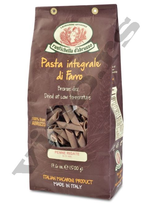 Rustichella d'Abruzzo Penne Rigate Farro (Spelta) Organic
