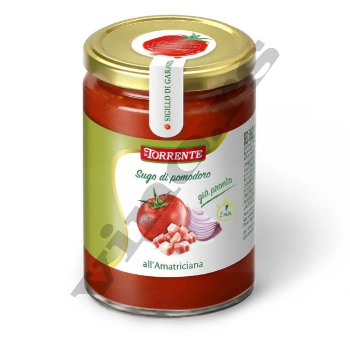La Torrente Sugo di Pomodoro all’Amatriciana 330 g
