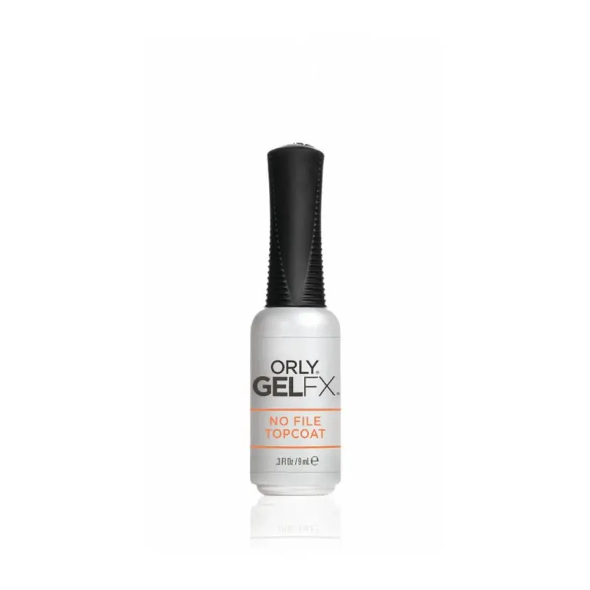 Gel FX No File Topcoat 9 ml - bez turpijanja pri skidanju završni sjaj za gel lak 9 ml