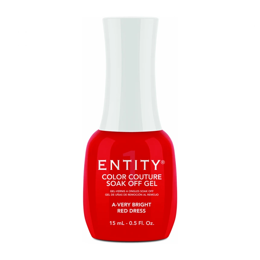 A-VERY BRIGHT RED DRESS gel lak 15 ml
