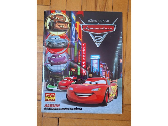 Automobili 2 - Cars 2 PUN album Panini