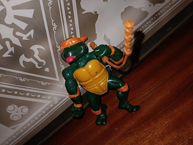 1989 TMNT Rock N Roll Michaelangelo Ninja Turtles