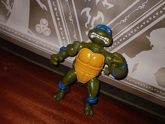 1990 Playmate TMNT Teenage Mutant Ninja Turtles Leonard