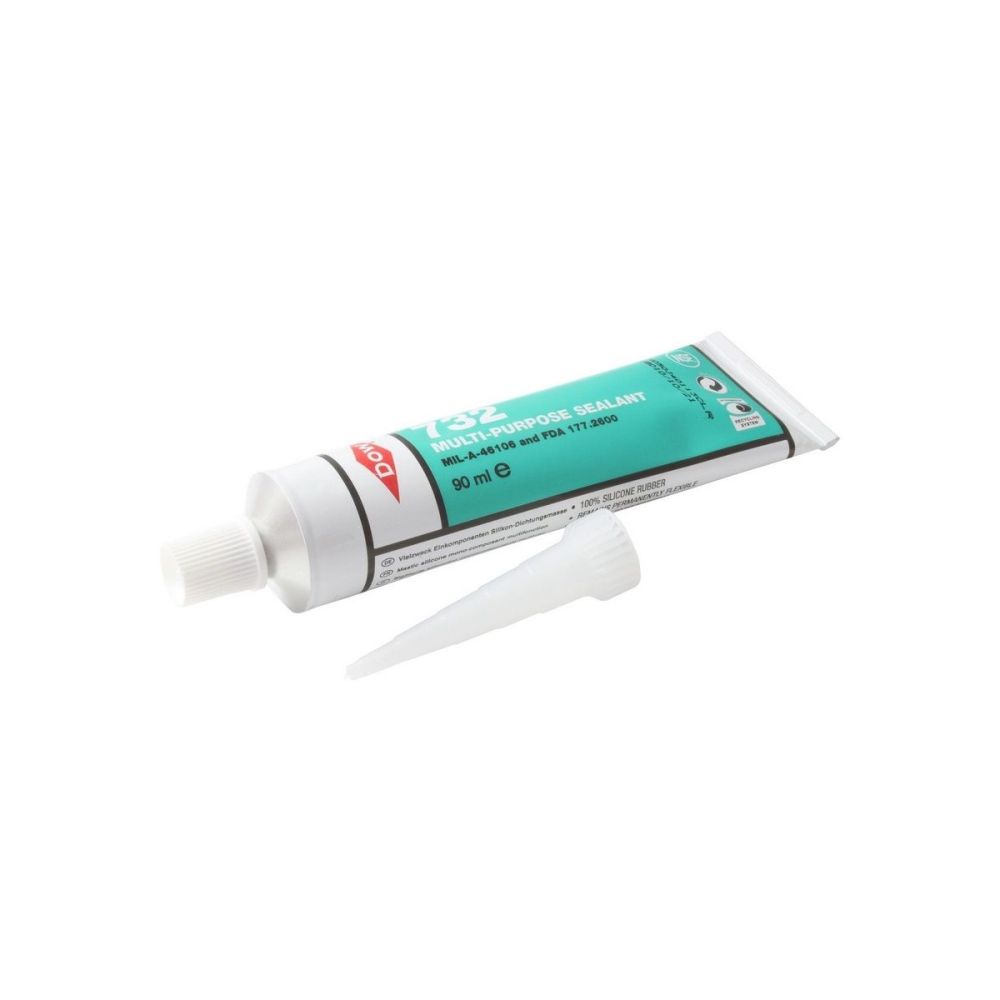 DOWSIL 732 Clear Multi-Purpose Silicone Sealant 90ml