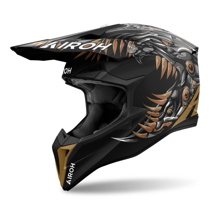 Kaciga Airoh Motocross Wraaap Cyborg