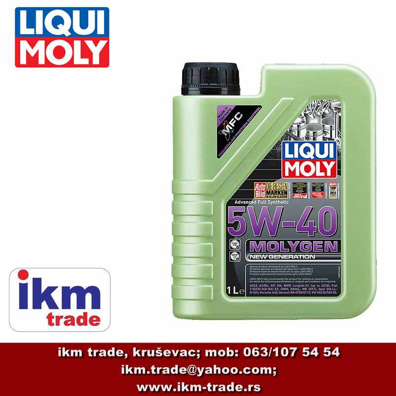 LIQUI MOLY Molygen 5W-40 New generation 8576 1L