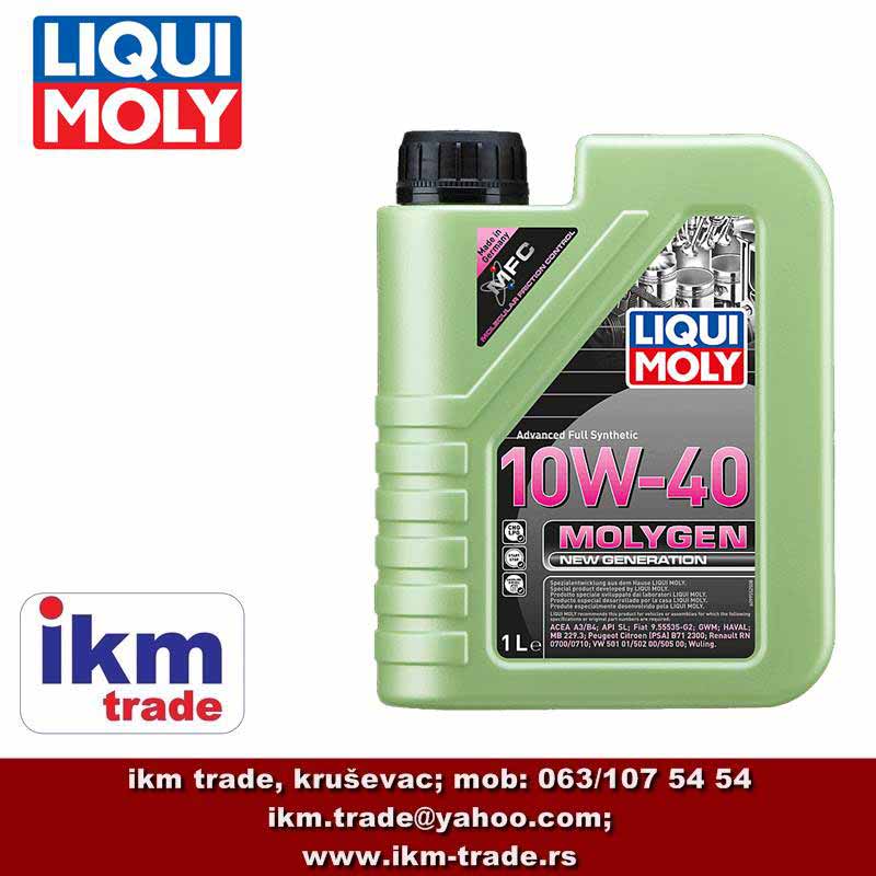 LIQUI MOLY Molygen New Generation 10W-40 9955 1L