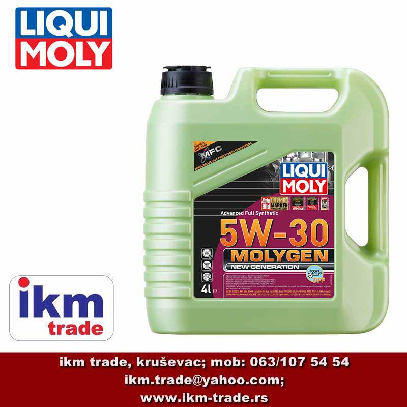 LIQUI MOLY Molygen New Generation 5W-30 9089 sintetičko ulje 4L