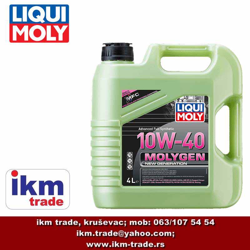 LIQUI MOLY Molygen New Generation 8538 10W-40 4L