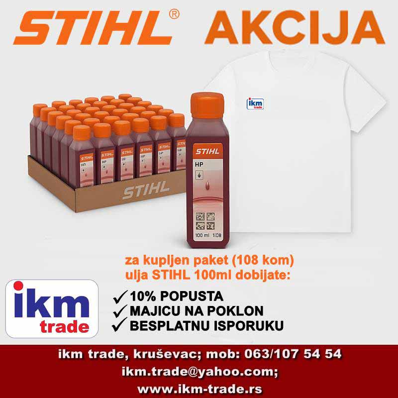 STIHL HP – Ulje za dvotaktne motore – PAKET 108 KOMADA – AKCIJA