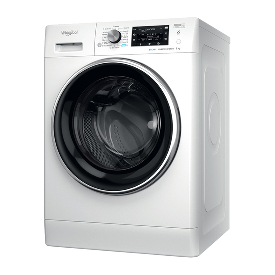 Mašina za pranje veša Whirlpool FFD 9489 BCV EE, 9 kg veša, 1400 o/min, Bela