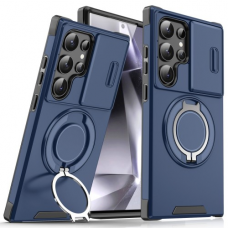 Futrola CamShield Ring stand za Samsung S938B Galaxy S25 Ultra plava