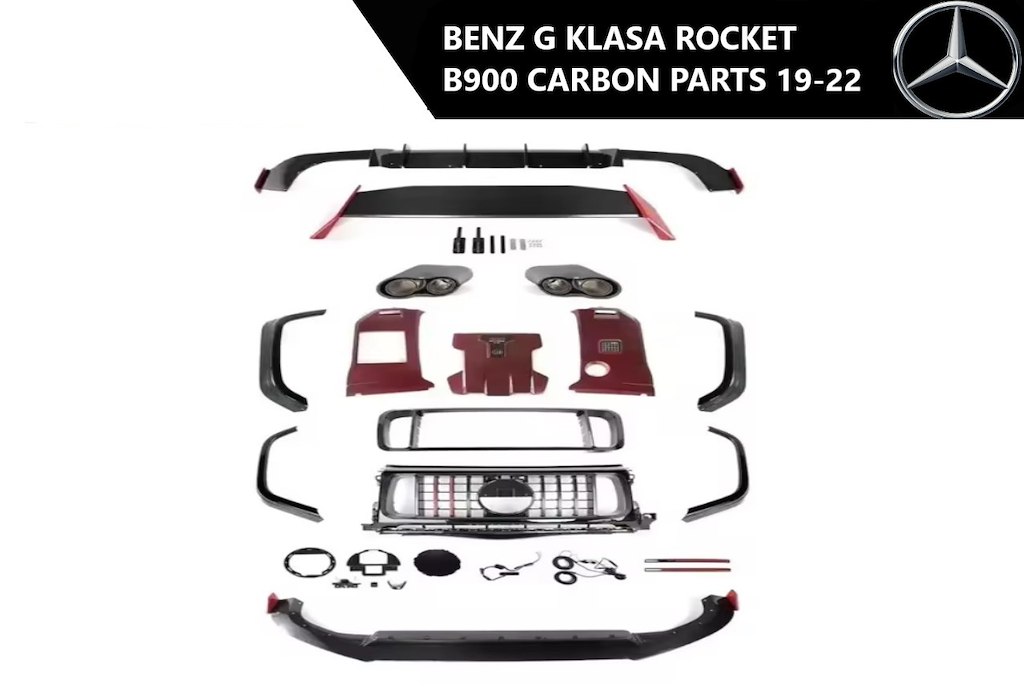 Mercedes G klasa rocket b900 carbon dodaci 19-22