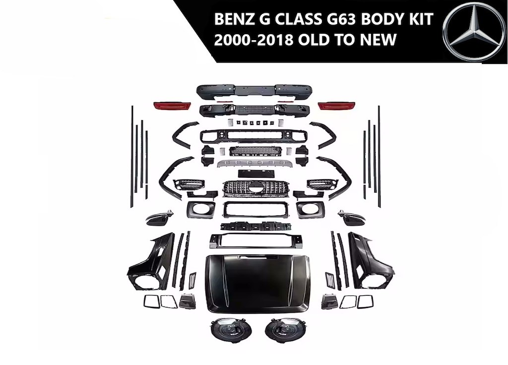 Mercedes G klasa G63 body kit stari u novi 2000-2018