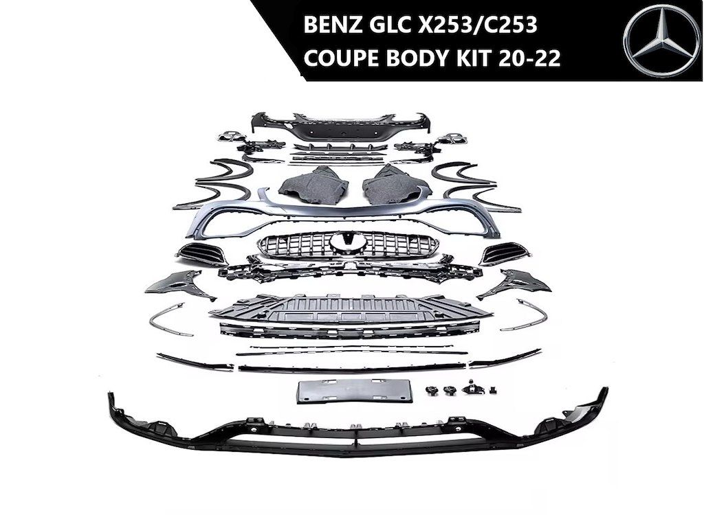 Mercedes GLC x253/c253 coupe body kit 20-22