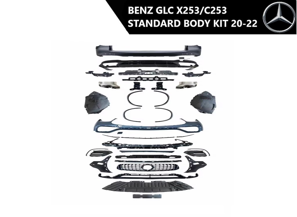 Mercedes GLC x253/c253 body kit 20-22