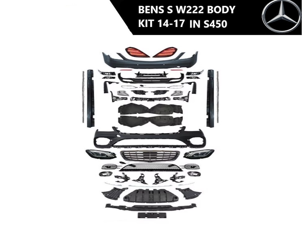 Mercedes S W222 body kit u novi S450 14-17