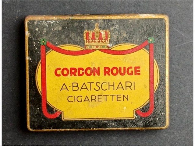 CORDON ROUGE plehana tabakera BATSCHARI
