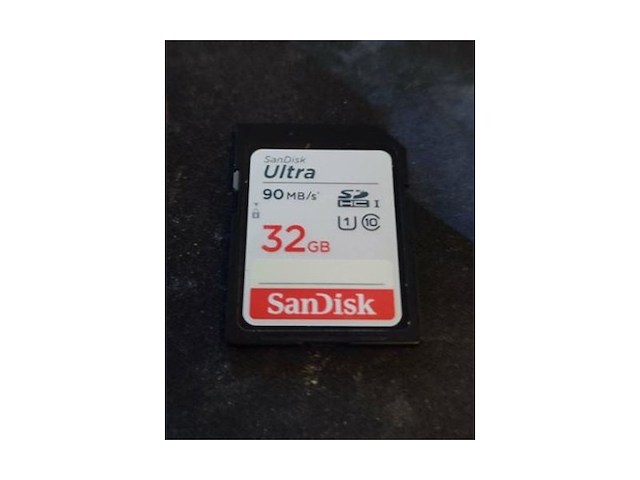 SANDISK SDHC 32GB Ultra 90MB/s Class 10 UHS-I