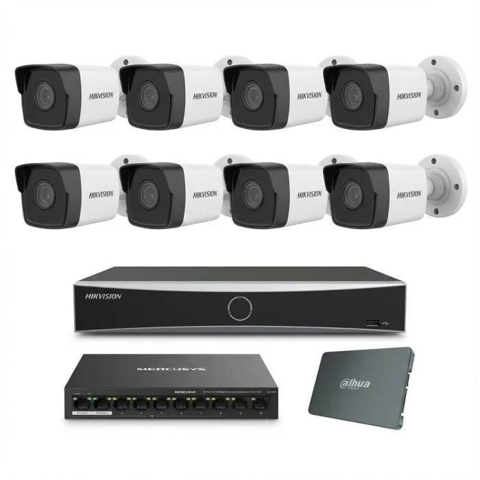 HikVision komplet sa 8 bullet IP 2Mpix kamera
HikVision komplet sa 8 bullet IP 2Mpix kamera