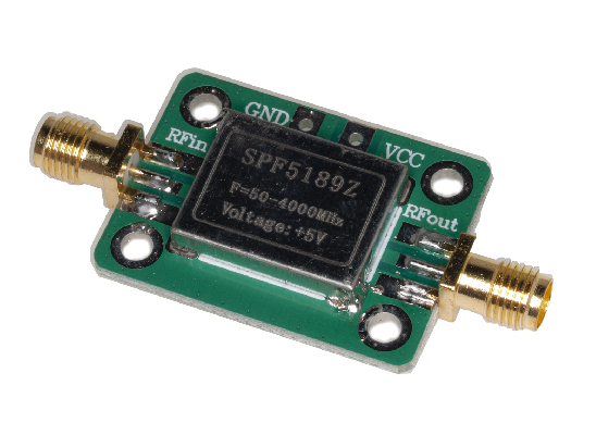 LNA 50-4000 MHz RF SPF5189 NF 0.6dB