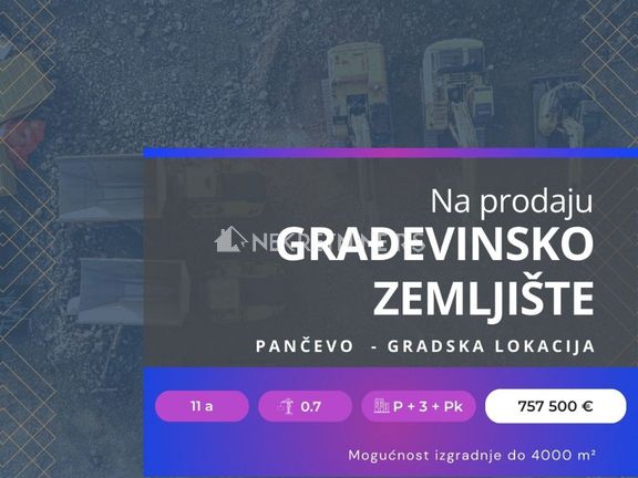 Gradjevinsko zemljište u Pančevu 11 ari