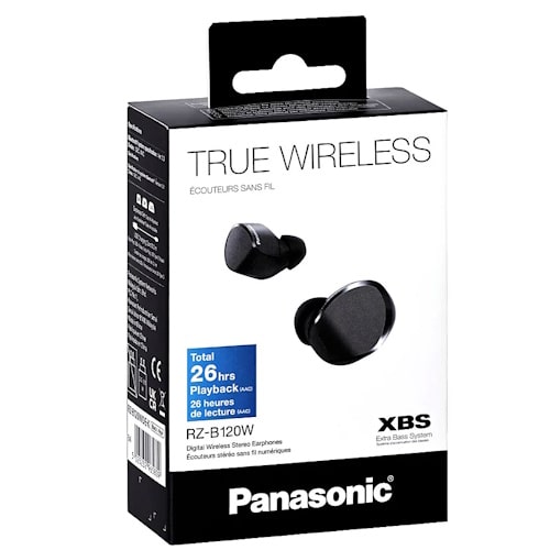 Bluetooth slušalice Panasonic RZ-B120WDE-K crne XBS True Wireless 26hrs