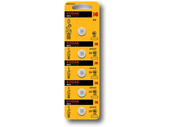 Kodak Baterije Ultra Lithium CR 2032, pakovanje 5kom
