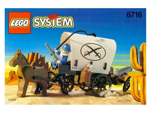 LEGO Western - 6716 Weapons Wagon
