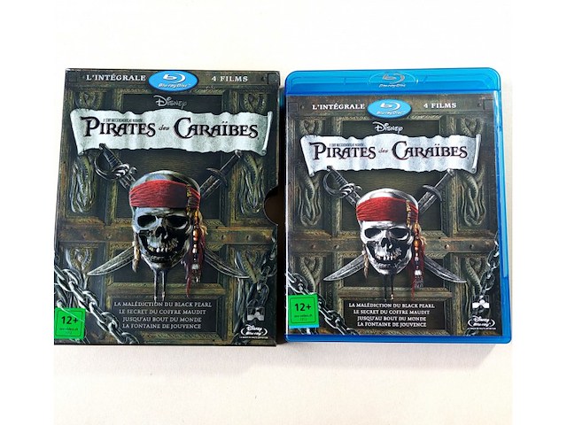 Pirates of the Caribbean 1-4 [5xBlu-Ray, Box Set]