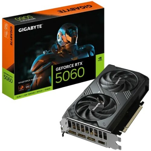 GIGABYTE RTX 5060 WINDFORCE MAX 8GB 128bit GV-N5060WF2MAX rev. 1.0