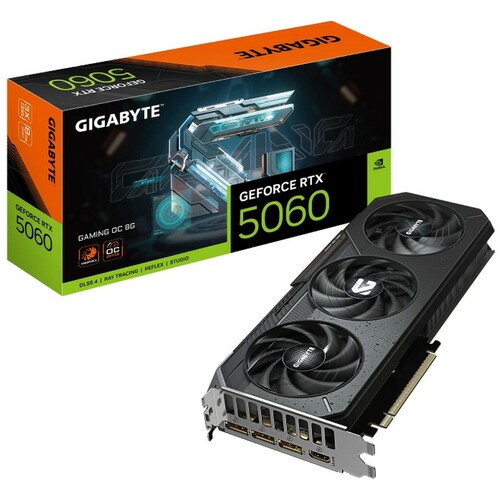 GIGABYTE RTX 5060 GAMING 8GB 128bit GV-N5060GAMINGrev. 1.0