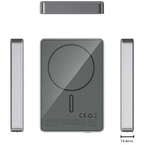 APOLLON Power bank 5000mAh 15W Wireless Grey