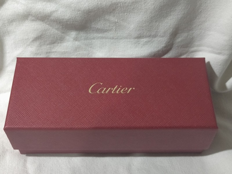 CARTIER KUTIJA ZA NAOCARE SA KRPICOM