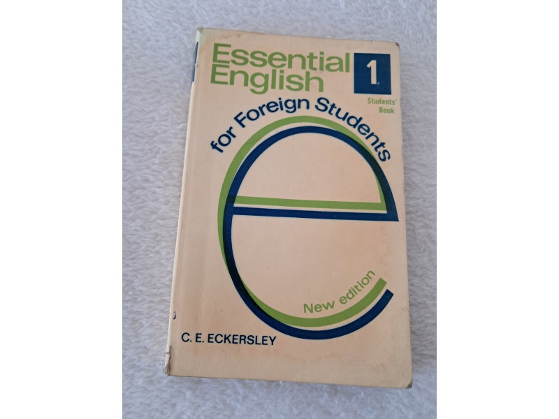ESSENTIAL ENGLISH knjiga za engleski