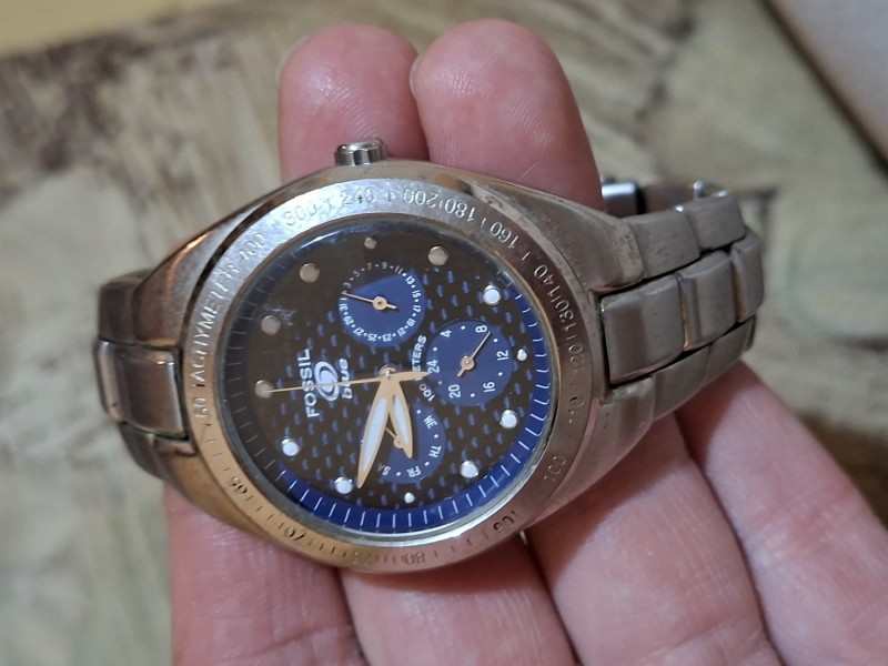 Muški sat Fossil blue