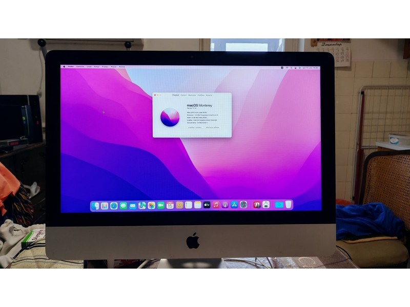 iMac i5 21.5 late 2015 Monterey SSD 1Tb